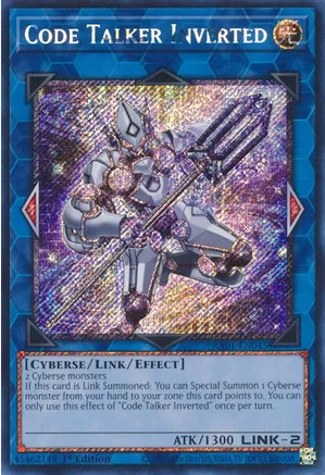 Code Talker Inverted (Platinum Secret Rare) RA01-EN045 | The Card Haven